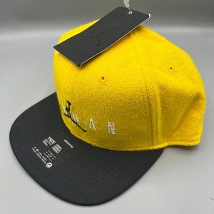 Jordan | Accessories | Air Jordan Hat Men Yellow Black Jumpman Pro ...